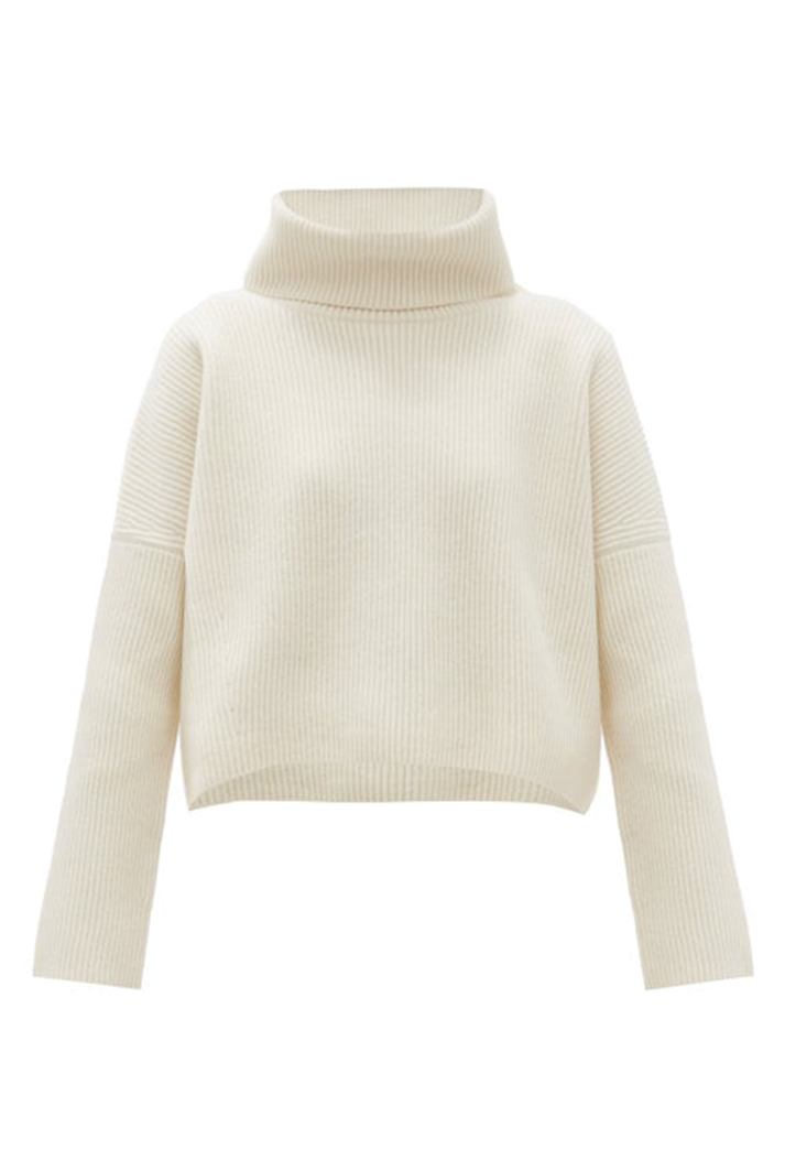 Roll-neck Merino-wool Sweater | Sustainable Luxury | BEUNICA